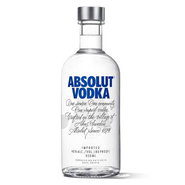 Absolut Vodka 350 Ml New York Store